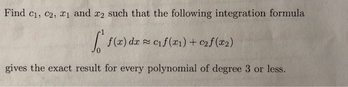 Solved Find ci, c2, i and r2 such that the following | Chegg.com