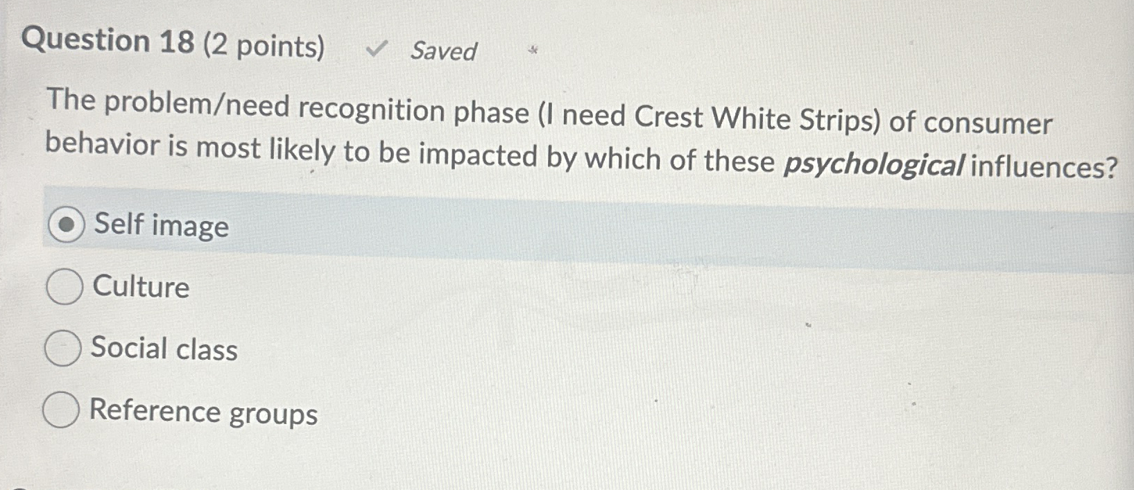 Solved The problem/need recognition phase (I need Crest | Chegg.com