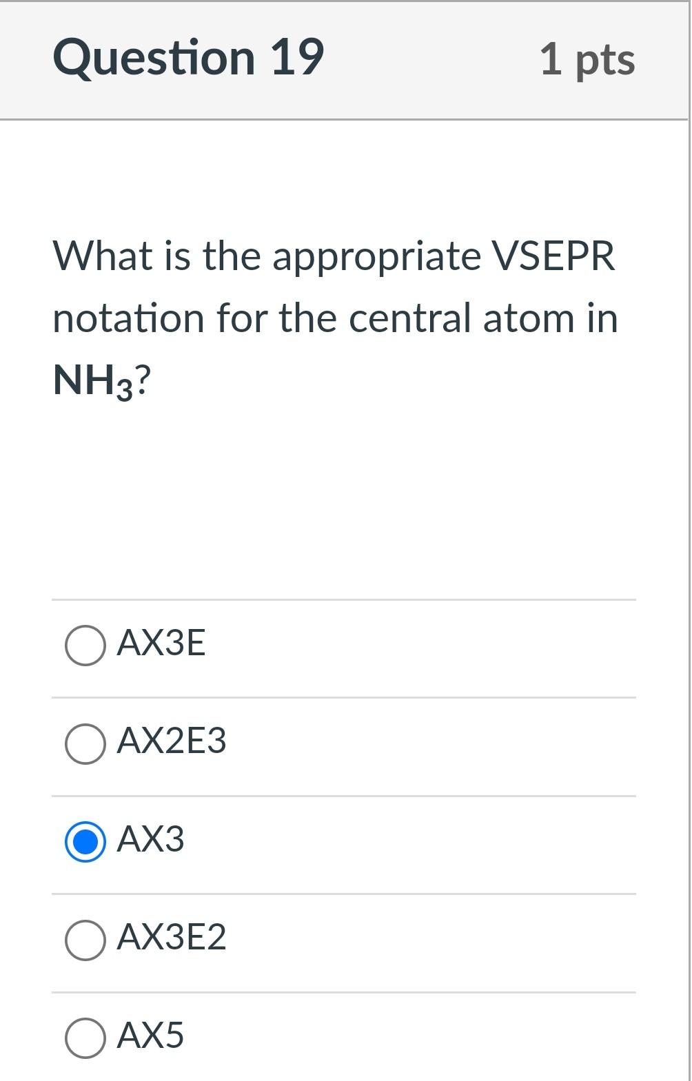Solved Select The Correct Molecular Structure For The Given