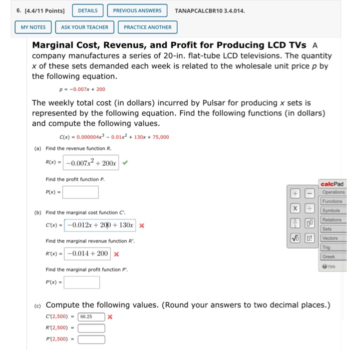 Solved i need helped getting the answers for these incoorect | Chegg.com