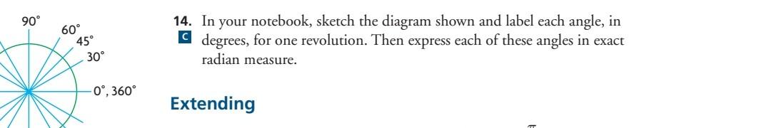 14. In your notebook, sketch the diagram shown and | Chegg.com