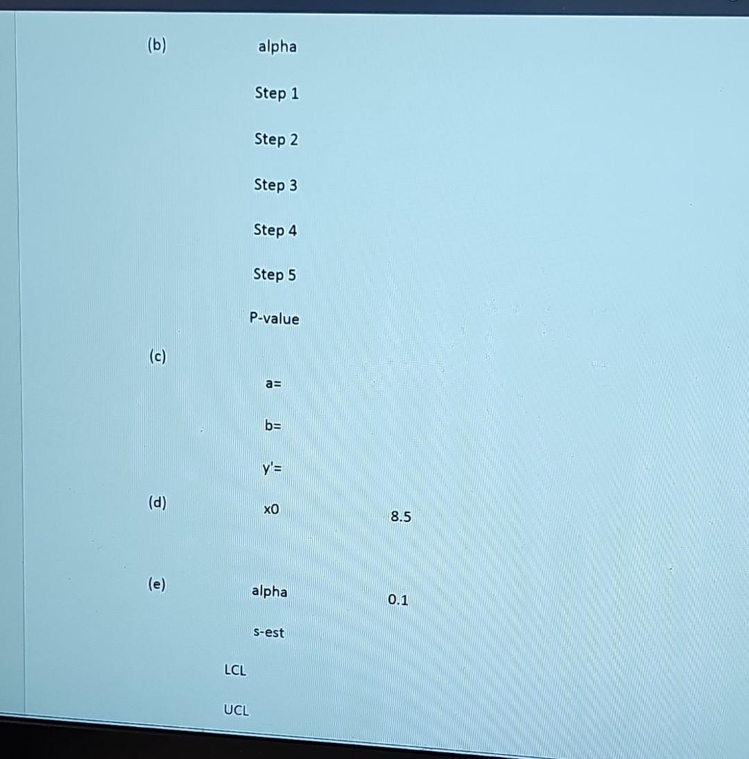 Solved 8(20 pts). Correlation analysis and Simple Linear | Chegg.com