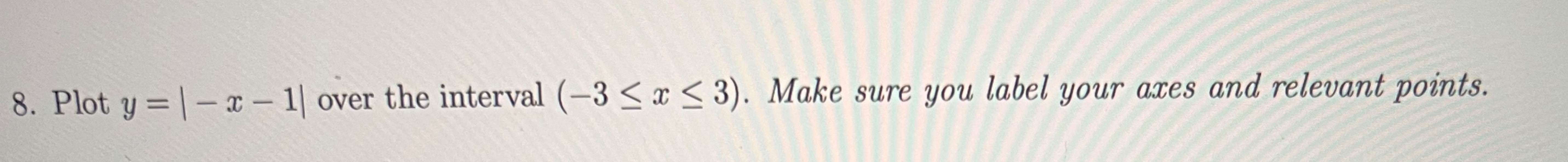 solved-plot-y-x-1-over-the-interval-3-x-3-make-sure-chegg