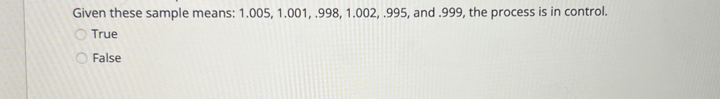 Solved Given these sample means: | Chegg.com