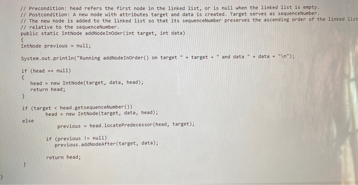 Solved Linked List In Java Modify The Intnode Class In 5518