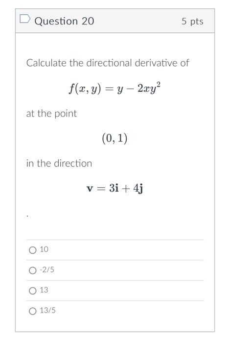 Solved Question 19 5pts Given that z=x2+xy , and that | Chegg.com