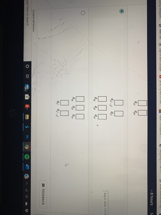 Solved QUESTION 5 . 1 POINT What is the correct splitting | Chegg.com