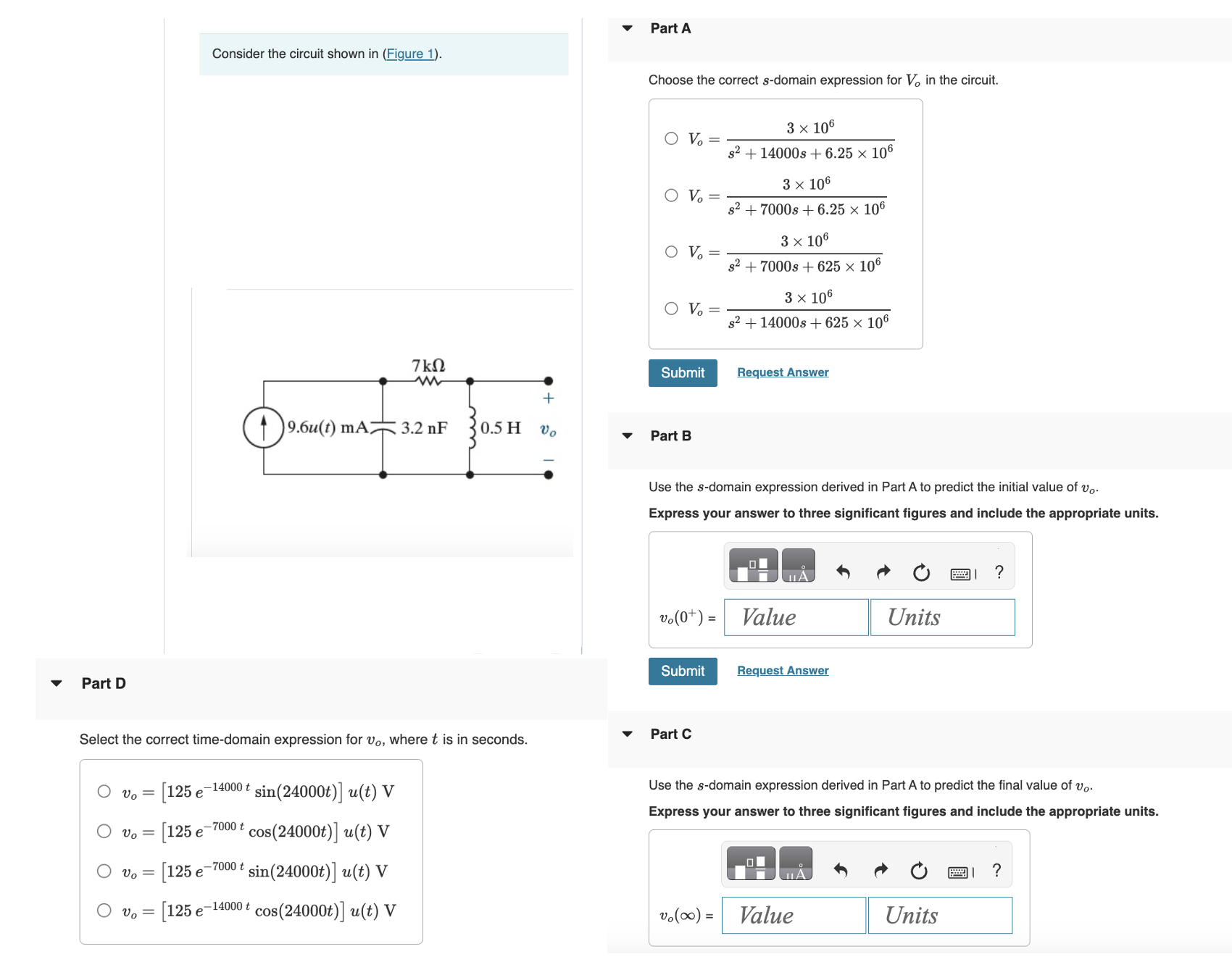 Solved Please answer showing step-by-step how to obtain the | Chegg.com