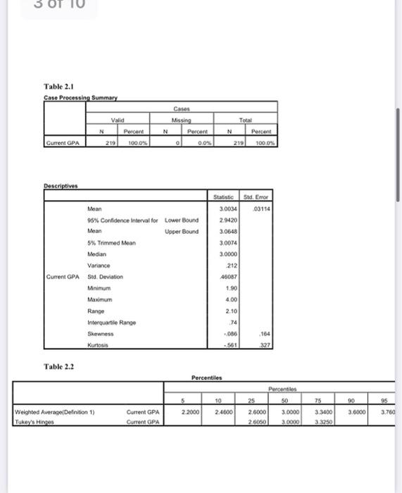 Solved 2. Table 2.1, Table 2.2, Figure 2.1 and Figure 2.2 | Chegg.com