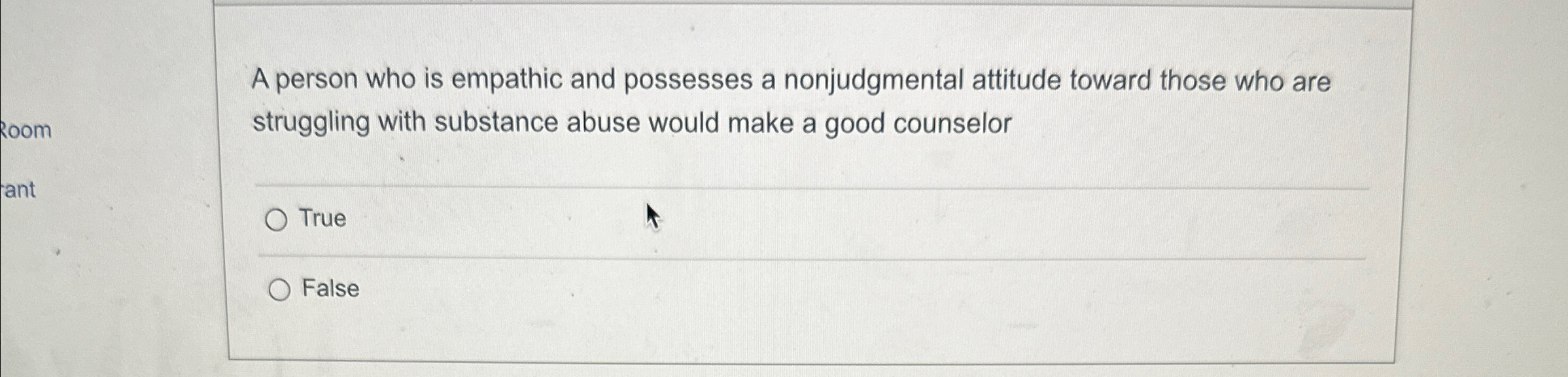 Solved A person who is empathic and possesses a | Chegg.com