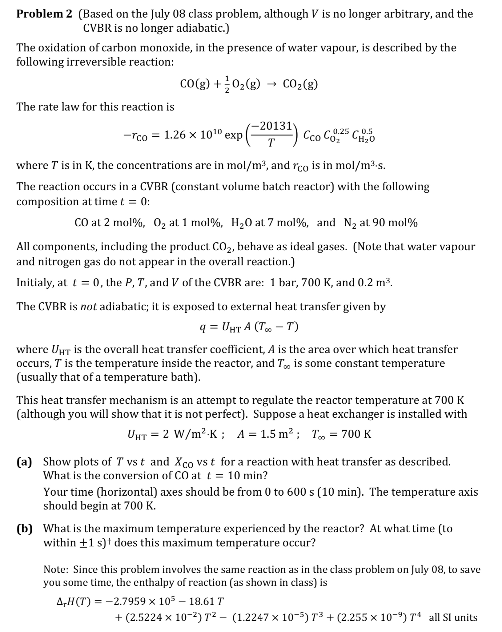 Solved Problem 2 (Based on the July 08 ﻿class problem, | Chegg.com