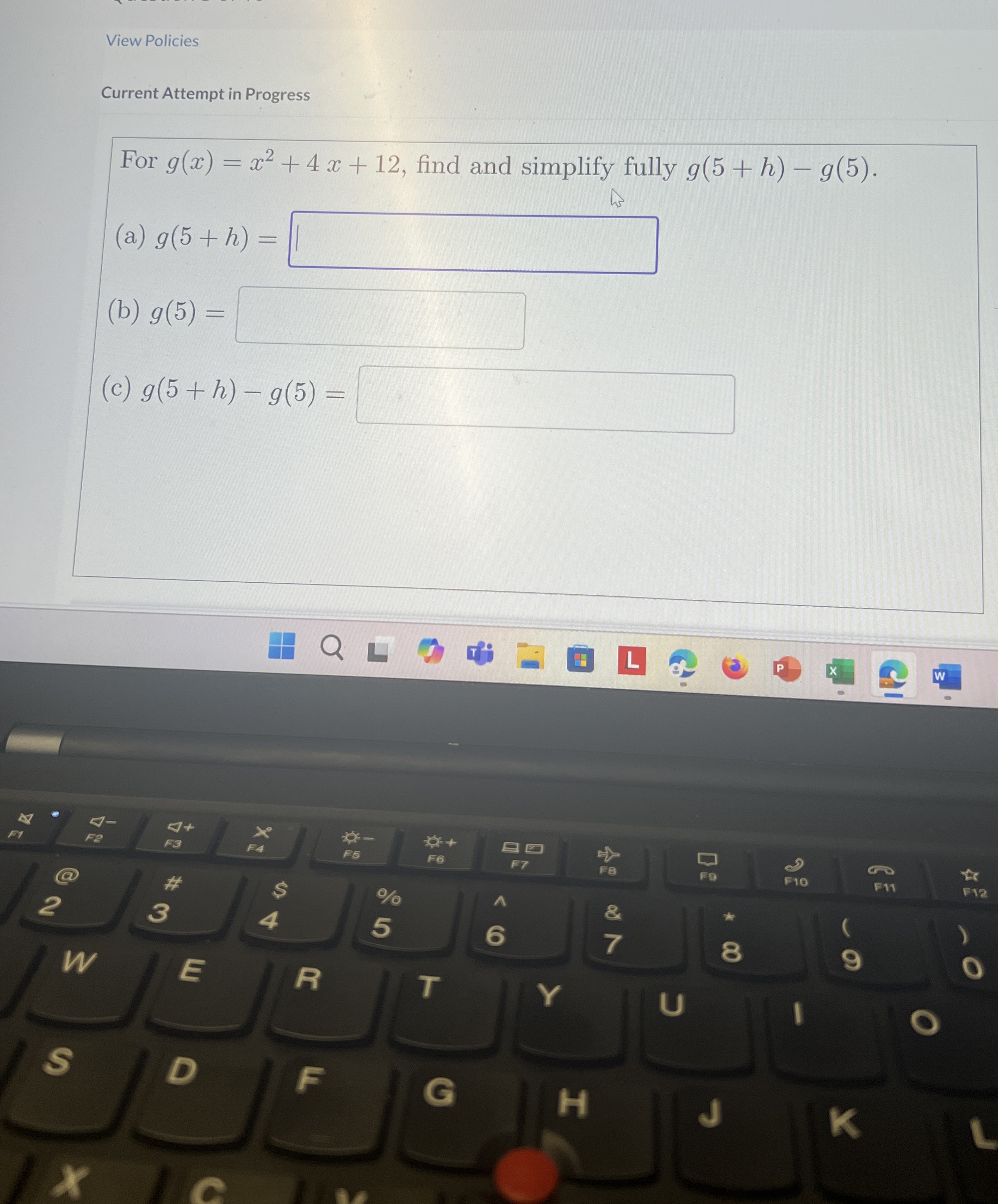 Solved View PoliciesCurrent Attempt in ProgressFor | Chegg.com