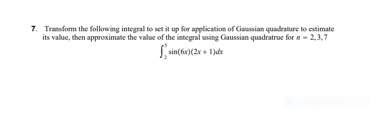 Solved Transform the following integral to set it up for | Chegg.com