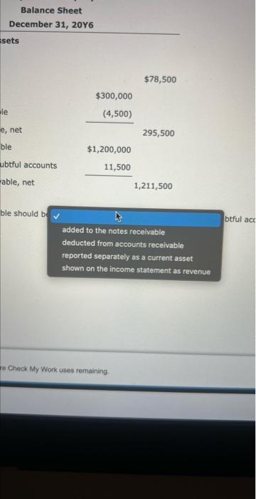 Solved Recelvables on the balance sheet Identify any errors | Chegg.com Solved Recelvables on the balance sheet Identify any errors | Chegg.com