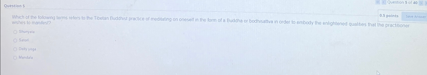 Solved Question 5Question 5 of 400.5 pointsWhich of the | Chegg.com Solved Question 5Question 5 of 400.5 pointsWhich of the | Chegg.com