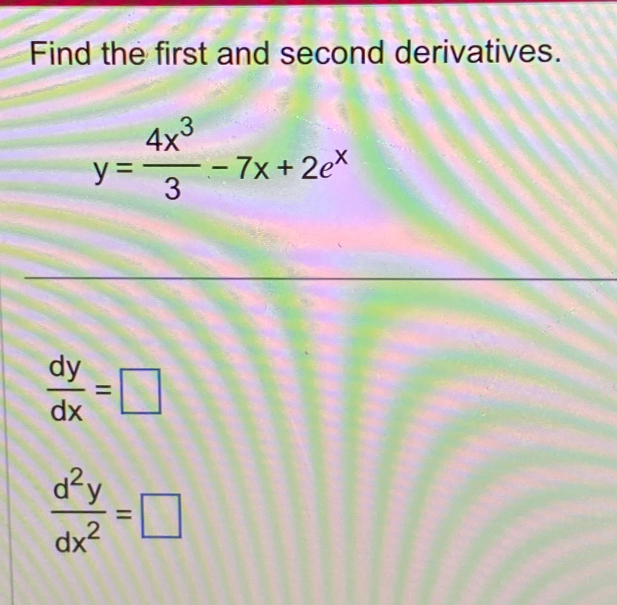 Solved Find the first and second | Chegg.com