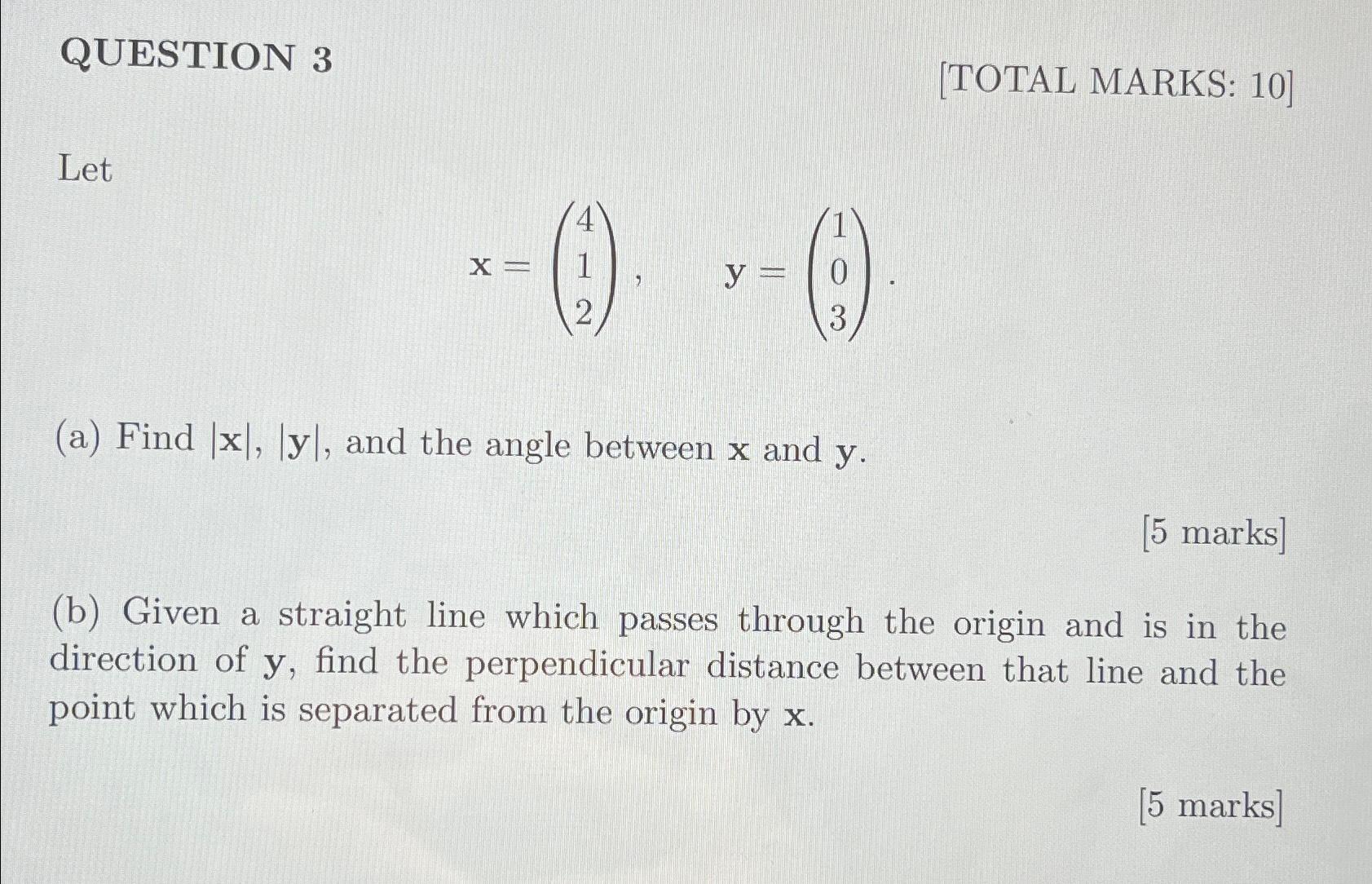 Solved QUESTION 3[TOTAL MARKS: | Chegg.com