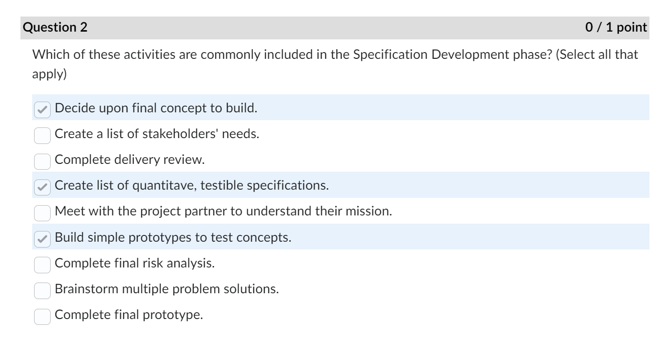 Solved Question 20 / 1 ﻿pointWhich of these activities are | Chegg.com