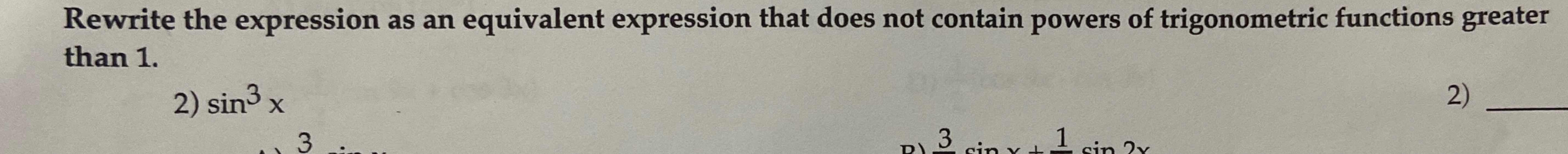 Solved Rewrite the expression as an equivalent expression | Chegg.com