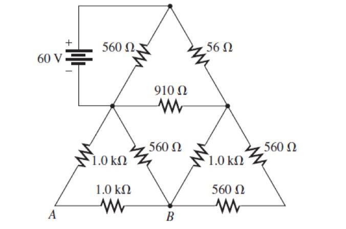 Solved For the circuit shown in the following figure, | Chegg.com