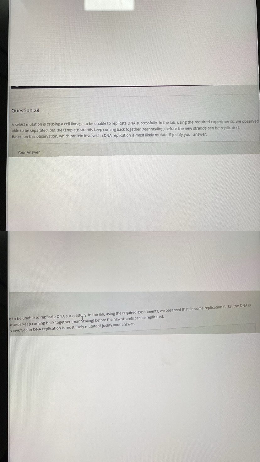 Solved Question 28A select mutation is causing a cell | Chegg.com