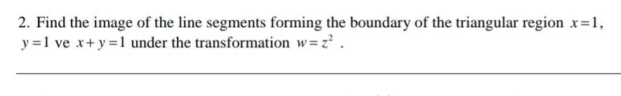 Solved 2. Find the image of the line segments forming the | Chegg.com