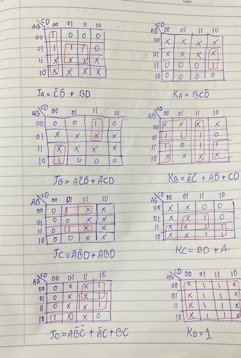 Solved Using The Following Expressions Construct A 4 Bit 