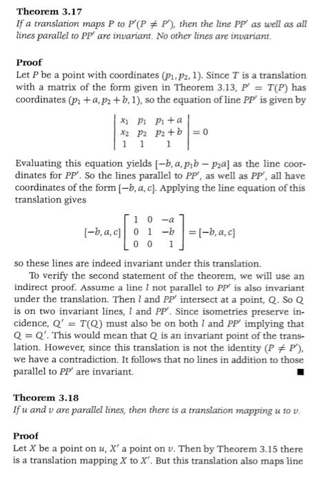 Solved 1. Let T be the translation mapping X(1, -2, 1) to X | Chegg.com