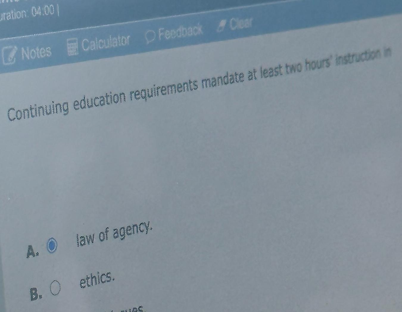 Solved Continuing education requirements mandate at least | Chegg.com