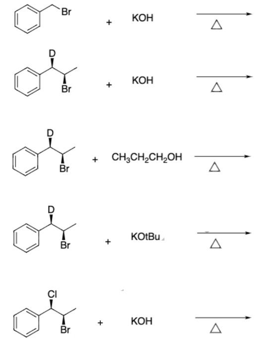 Solved For each of the following reactions, state the | Chegg.com