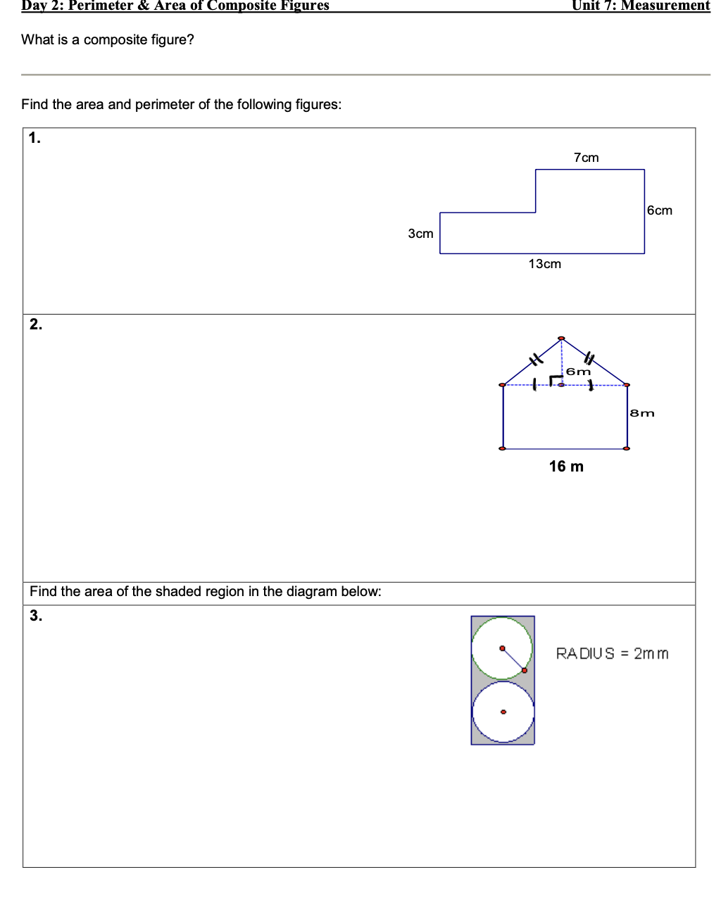 Solved What is a composite figure? Find the area and | Chegg.com
