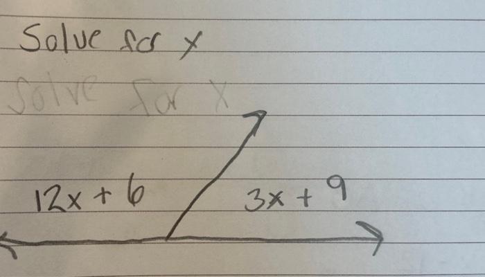 Solved Solve for x | Chegg.com