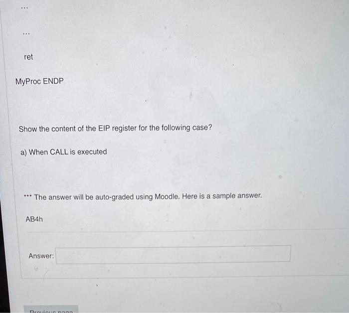 Solved Given the following code snippet with offset of the | Chegg.com