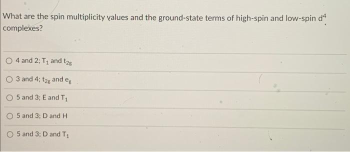 Solved What is the term symbol of p3? O 3p 4p 2p O “D 2D O | Chegg.com