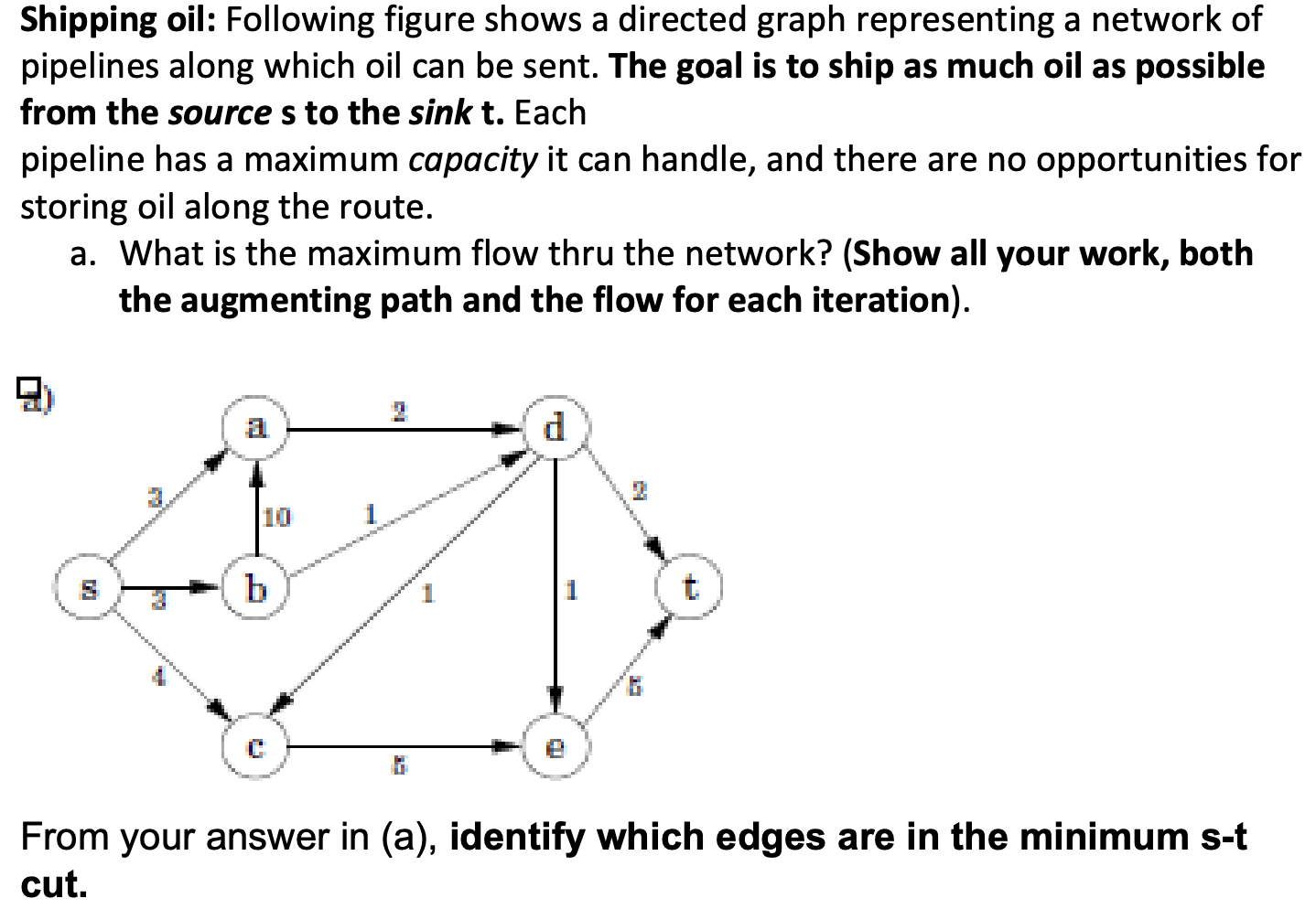 Solved PLEASE DON'T COPY ANWERS AND SHOW THE WORK ON THE | Chegg.com