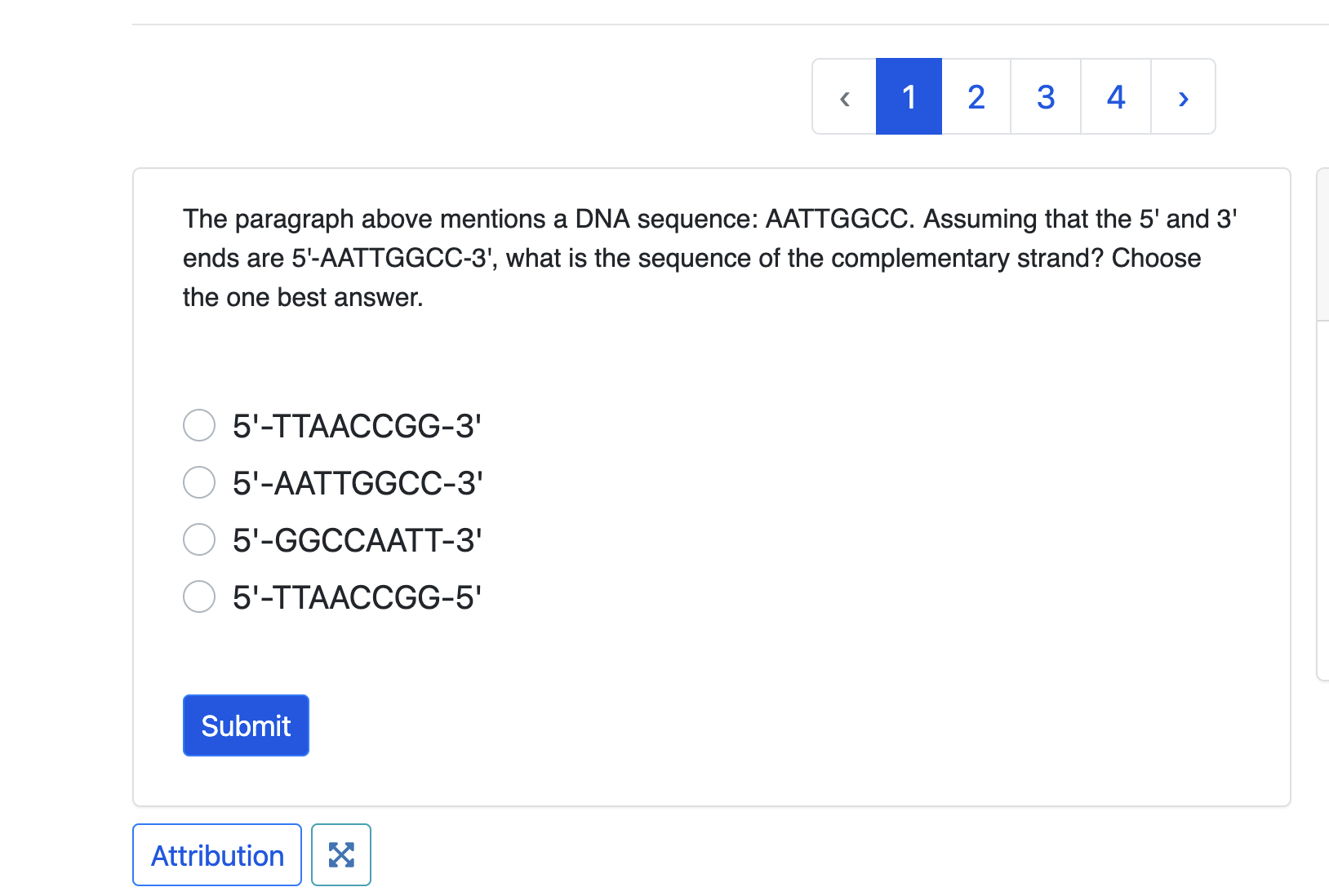 Solved The paragraph above mentions a DNA sequence: | Chegg.com