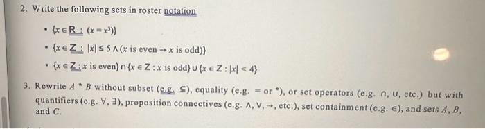 [Solved]: Discrete Mathematics Please help! Note: question 3