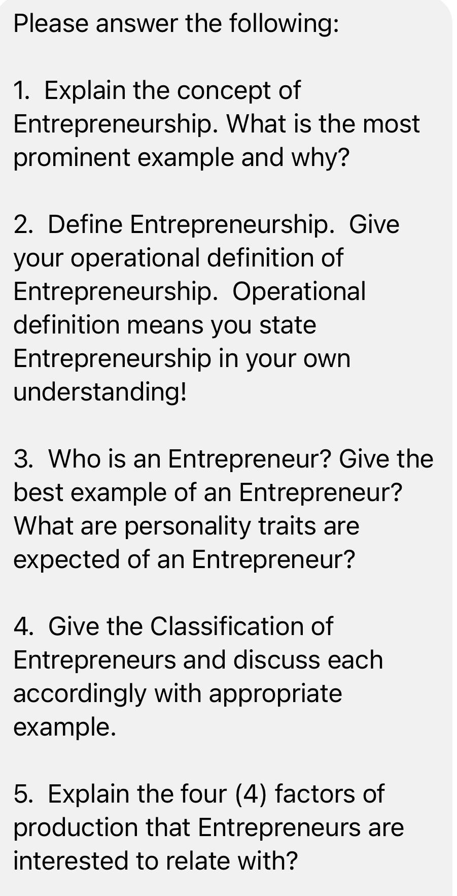 Solved Please answer the following:Explain the concept of | Chegg.com