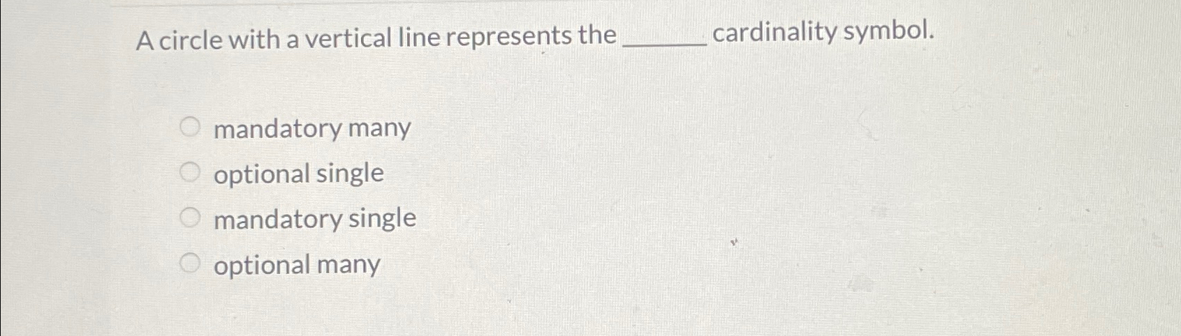 Solved A circle with a vertical line represents the | Chegg.com