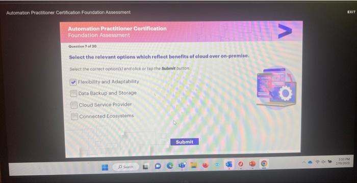 Solved Automation Practitioner Certification Foundation | Chegg.com