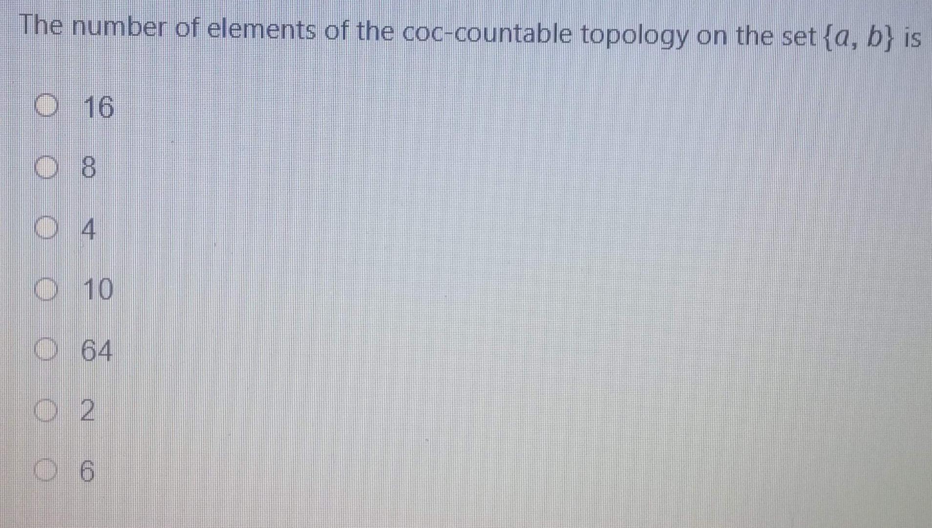 Solved The number of elements of the coc-countable topology | Chegg.com