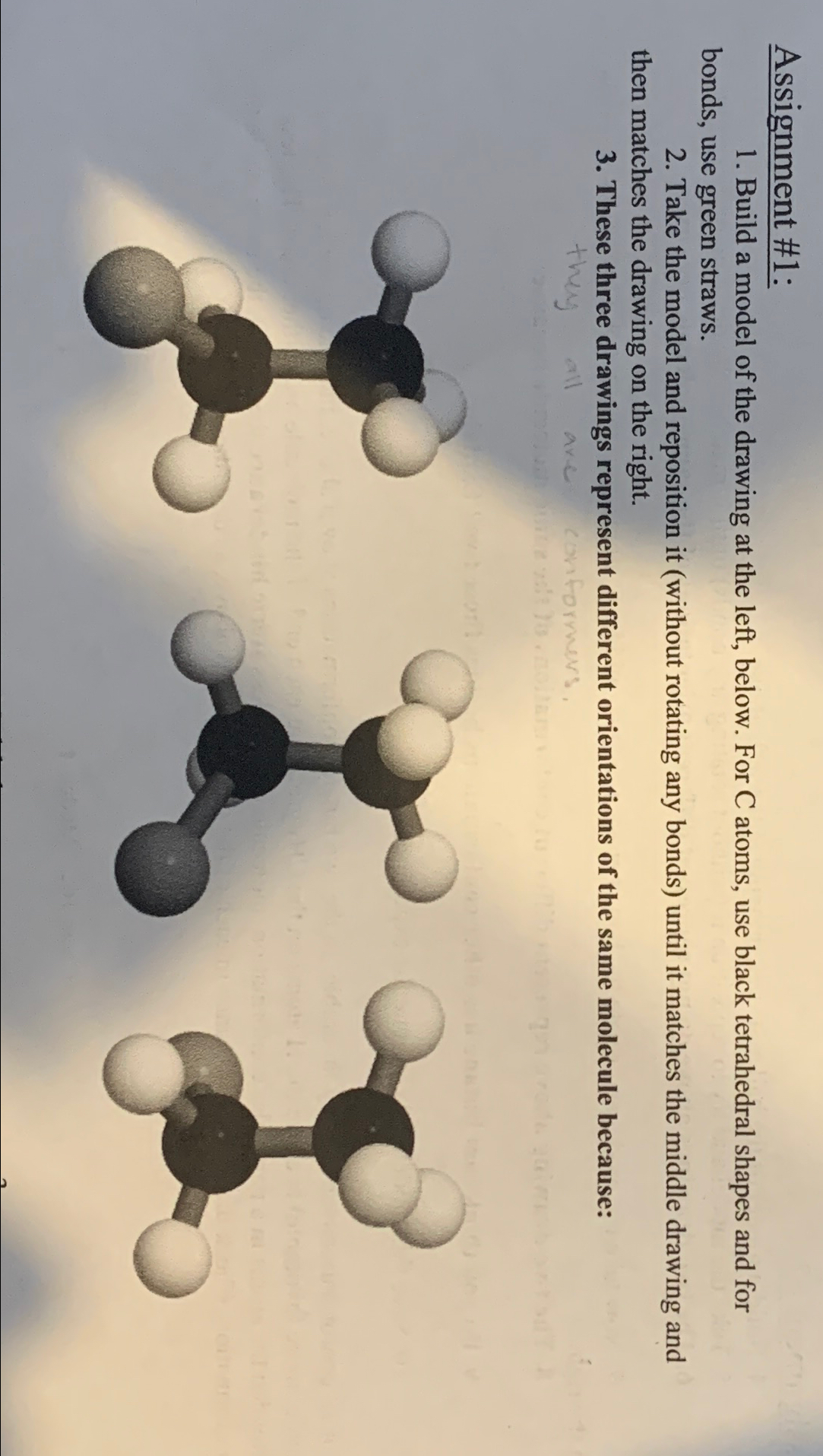 These Three Drawings Represent Different Orientations Chegg