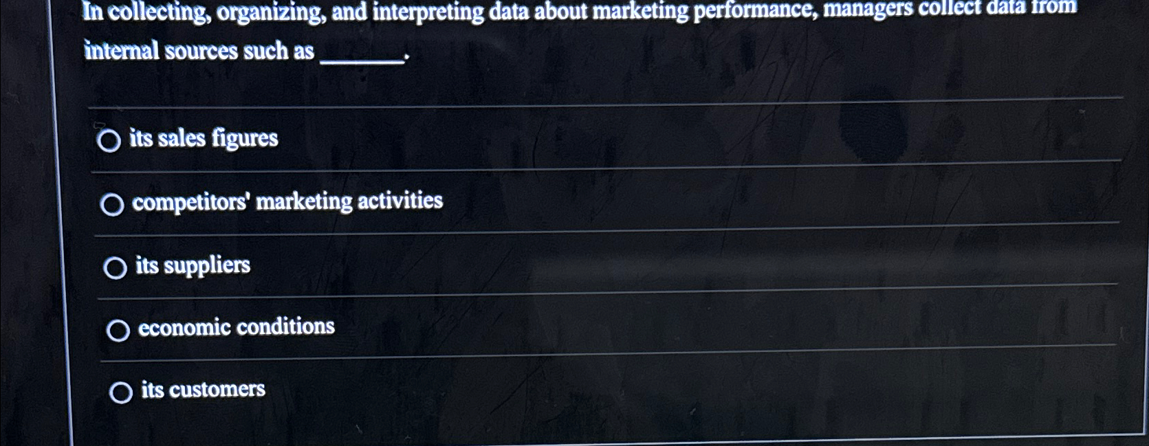 Solved In collecting, organizing, and interpreting data | Chegg.com