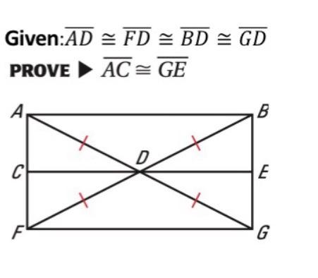 Solved \( \begin{array}{l}\overline{A D} \cong \overline{F | Chegg.com