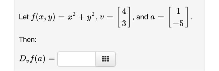 Solved For a certain differentiable real-valued function | Chegg.com