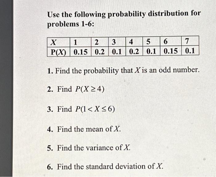 Solved answer questions 2,4, and 6 ONLY | Chegg.com