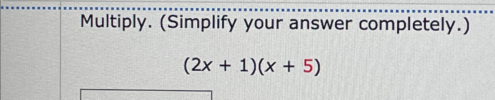 Solved Multiply. (Simplify your answer | Chegg.com Solved Multiply. (Simplify your answer | Chegg.com