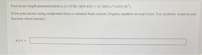 Solved Find the speed over the path r(t)= el−6,−6,6t−1 at | Chegg.com