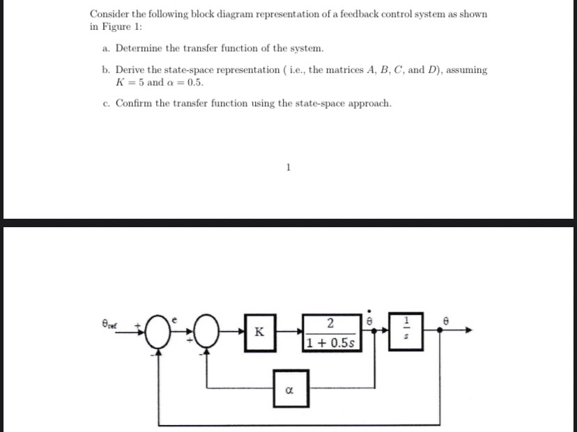 Solved Consider the following block diagram representation | Chegg.com