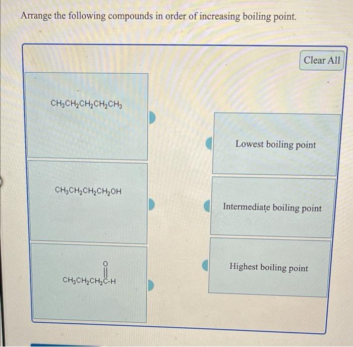 Solved Comparing the solubilities of the two compounds | Chegg.com